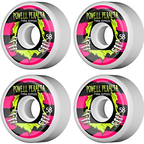 Amazon | Powell-Peralta Park Ripper II ホワイト/ピンク/イエロー